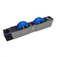 China Adjustable Double Wheel Sliding Roller Aluminum Sliding Door Window Fittings for sale
