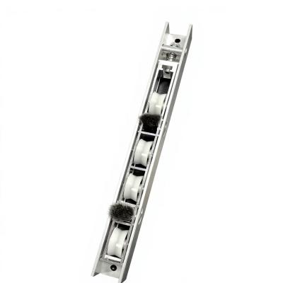 China Sliding Window Roller 4 Wheels Nylon Pulley Stainless Steel Bracket For Aluminum Door Window for sale