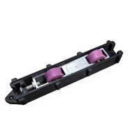 China Sliding Window Double Roller Nylon Pulley Plastic Bracket for Aluminum Window for sale
