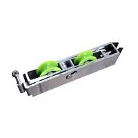 China Stainless Steel Sliding Door Double Roller Nylon Pulley For Aluminum Sliding Door Window Hardware for sale