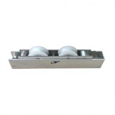China Wholesale Iron Sliding Window Roller Double Nylon Wheels For Aluminum Sliding Door Window Hardware for sale