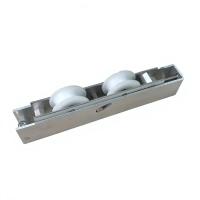 China Wholesale Stainless Steel Sliding Window Roller Double Nylon Wheels For Aluminum Door Window Hardware for sale