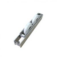 China Wholesale Iron Adjustable Sliding Window Roller Double Nylon Wheels Aluminium Door Window Hardware Fittings for sale