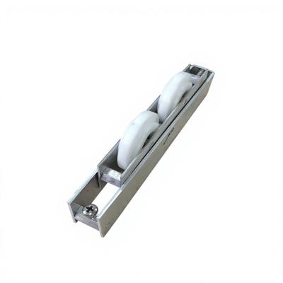 China Stainless Steel Adjustable Sliding Window Roller Double Nylon Wheels for sale