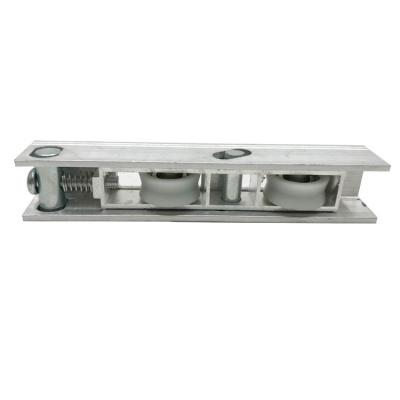 China Durable Features Low‑Noise Sliding Window Pulley Aluminum Double Roller for sale