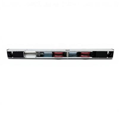 China Heavy Duty U/V/H Groove Stainless Steel Long Sliding Door Roller Double Aluminium Wheels for sale