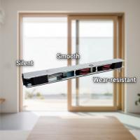 China Double Aluminium Wheels Modern Low Noise Rust-proof Garage Door for sale