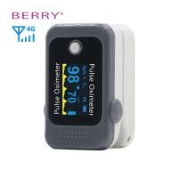 China 4G Non Contact Fingertip Pulse Oximeter Remote Patient Monitoring SpO2 58x34x30mm for sale