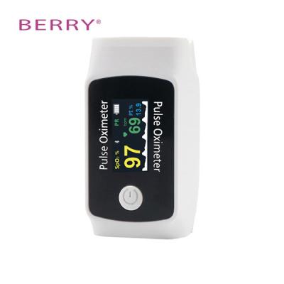 China White Finger Tip Pulse Oximeter TFT LCD Screen for sale