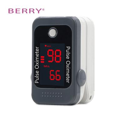 China Fingertip Pulse Oximeter LED Display SpO2 PR 35-100% 25-250BPM Portable Digital Blood Oxygen Monitor for sale