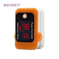 China Fingertip Pulse Oximeter LED Display SpO2 PR 35-100% 25-250BPM Portable Digital Blood Oxygen Monitor for sale