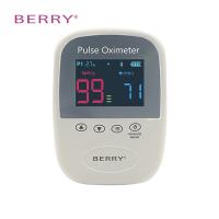 China Handheld LCD Pulse Oximeter SpO2 Heart Rate Monitor 150x90x26mm CE FDA for sale