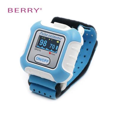 China Sleep Apnea Hypopnea Wrist Pulse Oximeter OLED 48hr Memory CE FDA for sale