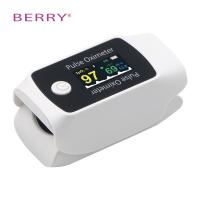 China White Finger Tip Pulse Oximeter TFT LCD Screen for sale