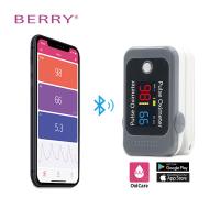 China Fingertip Pulse Oximeter SpO2 PR Monitor 8 Seconds Quick Test Bluetooth TFT LCD for sale