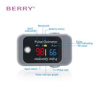 China Fingertip Pulse Oximeter SpO2 PR Monitor 8 Seconds Quick Test Bluetooth TFT LCD for sale