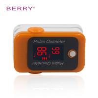 China LED Fingertip Pulse Oximeter Vertical Screen Red Display for sale