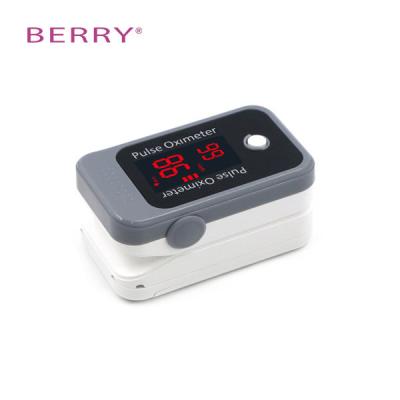 China LED Fingertip Pulse Oximeter Vertical Screen Red Display for sale