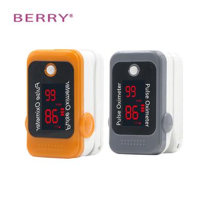China Digital Tube LED Fingertip Pulse Oximeter BM1000F 58x34x30mm 50g Portable Blood Oxygen Monitor for sale