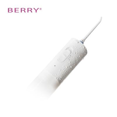 China Portable ABS PC Oral Irrigator 2 Speed Mode 160ml Water Tank White for sale