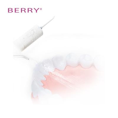 China Cordless Dental Oral Irrigator 1400mAh Portable Water Flosser 360° Rotating Tips for sale