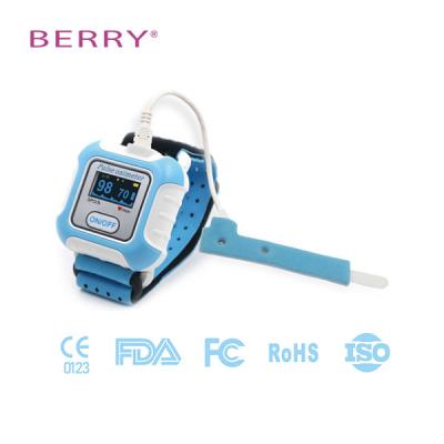 China Sleep Apnea Wrist Pulse Oximeter 20 Hour Battery Bluetooth Rechargeable for sale