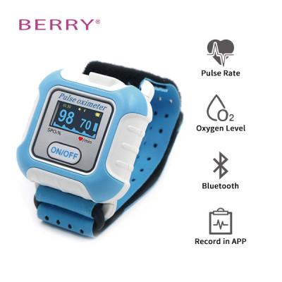 China 3.7V Batteries Wrist Based Pulse Oximeter Detect Sleep Quality for sale