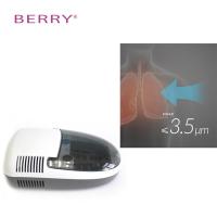 China Compressor Mesh Nebulizer with Storage Compartment 2.7 Bar 0.35 ml/min CE FDA for sale