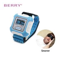 China Stand Alone Sleep Oxygen Monitor Wrist Pulse Oximeter 48 Hour Memory 20g for sale
