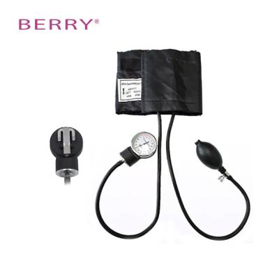 China Fully Certified Manual Sphygmomanometer 0-300 mmHg with Stethoscope and Deluxe Cuff 13-17 inch for sale