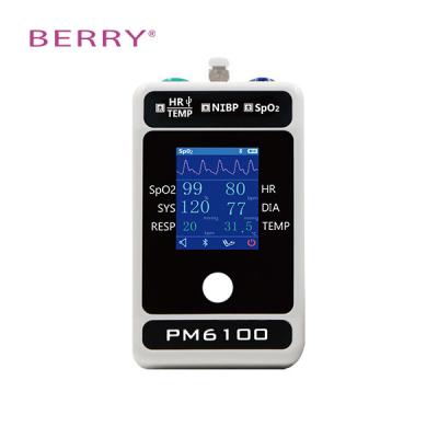 China PM6100 Multi Parameter Patient Monitor 2.5kg with Ethernet Audible Visual Alarm for sale
