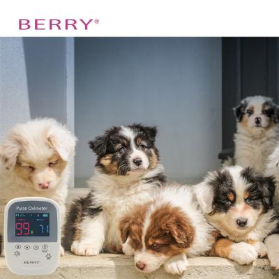 China Veterinary Pulse Oximeter SpO2 PR PI Monitor BLE 5.0 10H Battery TFT LCD for sale
