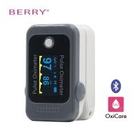 China Bluetooth Fingertip Pulse Oximeter OLED Display SpO2 35-100% Pulse Rate 25-250BPM for sale
