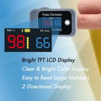 China Small Portable Finger Pulse Oximeter 58x34x30mm for sale