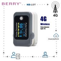 China 4G Wireless Portable Pulse Oximeter Fingertip Remote Patient Monitor SpO2 25-250bpm for sale