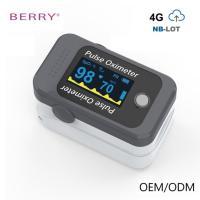 China 4G Fingertip Pulse Oximeter with APP Remote Monitoring SpO2 PR 1.5V for sale