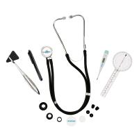 China Surgical Diagnostic Stethoscope Kit with Nylon Bag for Medical Students 28 Inch for sale