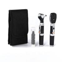 China Medical Rechargeable Tongue Depressor Set Steel Diagnostic Otoscope ENT 2.4mm Tips for sale