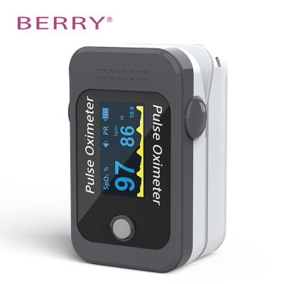 China Fingertip Pulse Oximeter 58mm x 32mm x 32mm SpO2 ±2% Accuracy Dual Color OLED Display for sale