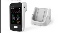 China Handheld Bluetooth Multiparameter Patient Monitor ECG NIBP SpO2 PR TEMP 3.7V 7200mAh CE for sale