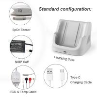China Multi Parameter Patient Monitor ECG SpO2 NIBP 1.5kg CE Certified PM6100 for sale