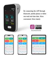 China Multi Parameter Patient Tracker With Spo2 Heart Rate TEMP Measurement And Data Transfer To Bluetooth for sale