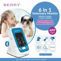 China Multi Parameter Veterinary Monitor 2.8 TFT Screen Animal Physiological Monitor 25-250bpm for sale