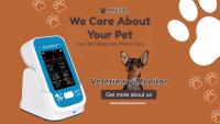 China DC 12V Veterinary Monitor AM6200 2.8 TFT LCD SpO2 ECG NIBP Temperature for sale