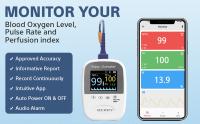 China 0.25kg Portable Blood Oxygen Meter With USB Interface for sale