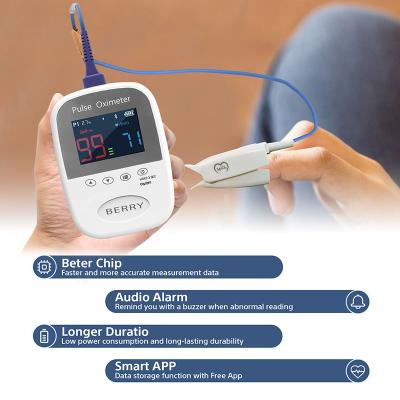 China Handheld Pulse Oximeter BM1000A 1000mAh Battery 8 Hours Life SpO2 35-100% for sale