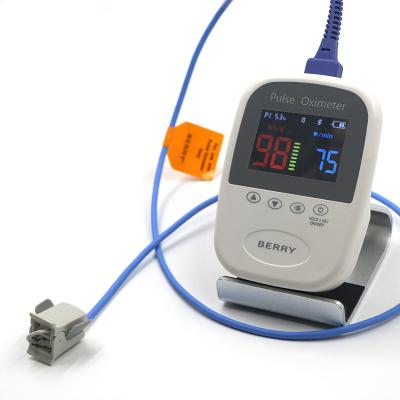 China Handheld Pulse Oximeter OLED Display 128x64 Pixels USB Rechargeable 1000mAh for sale