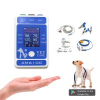 China Veterinary Patient Monitor AM6200 2.8 Inch TFT LCD BLE 5.0 Bluetooth 10 Hour Battery for sale