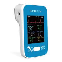 China Bluetooth BLE 5.0 Veterinary Patient Monitor 2 Kg Pet Health SpO2 ECG NIBP for sale