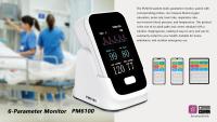 China Multi Parameter Patient Monitor PM6100 1.5kg Bluetooth Data Transfer CE for sale